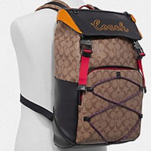 Coach | Bags | Nwt Authentic Coach Signature Terrain Backpack | Poshmark